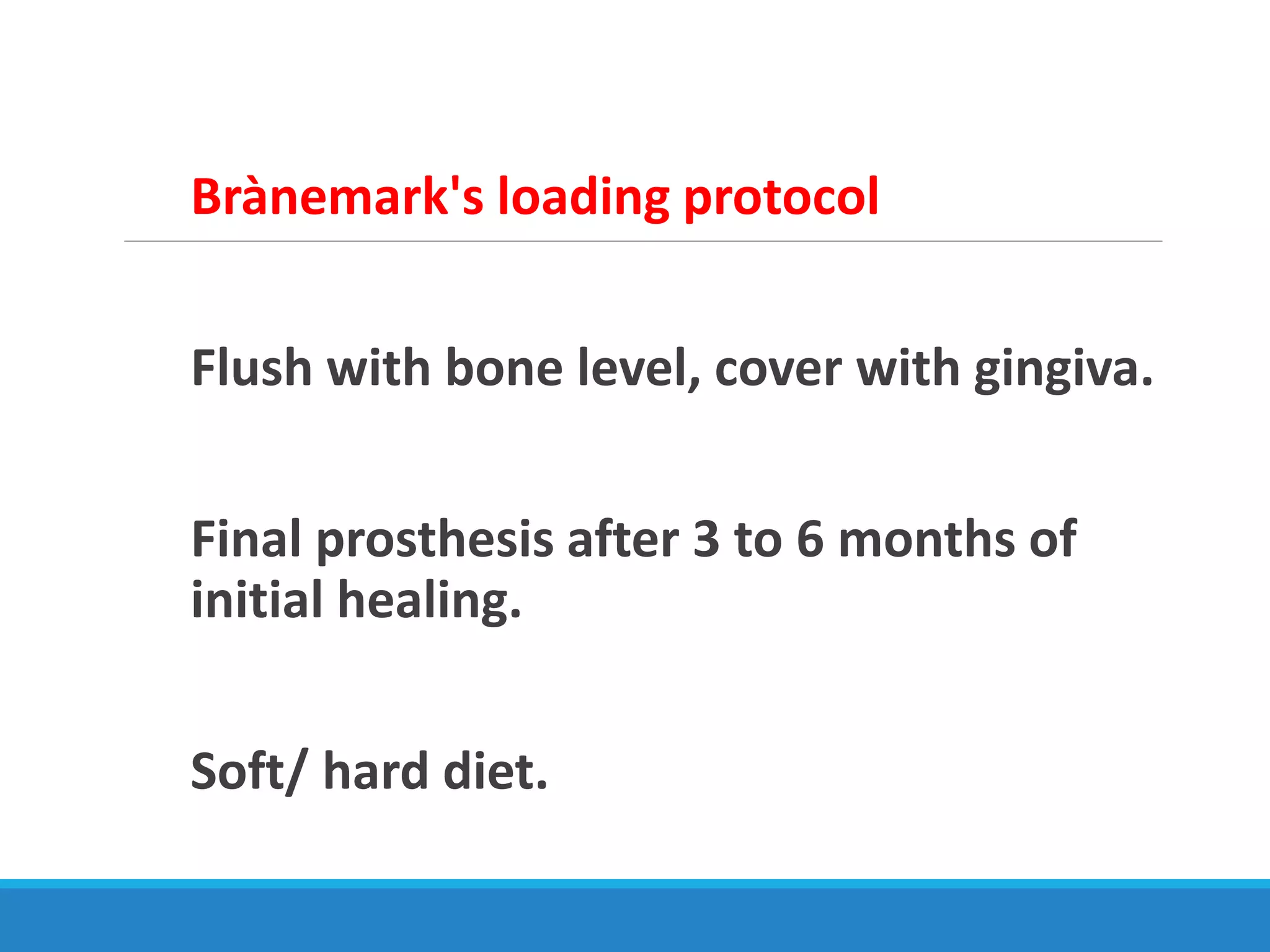 Implant loading | PPTX