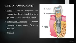 Implant Materials | PPTX