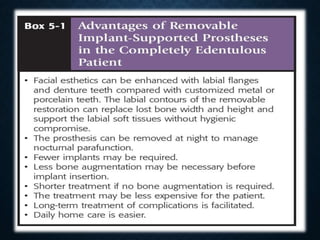 Implants : An Overview, Biomechanics & Treatment Planning | PPTX