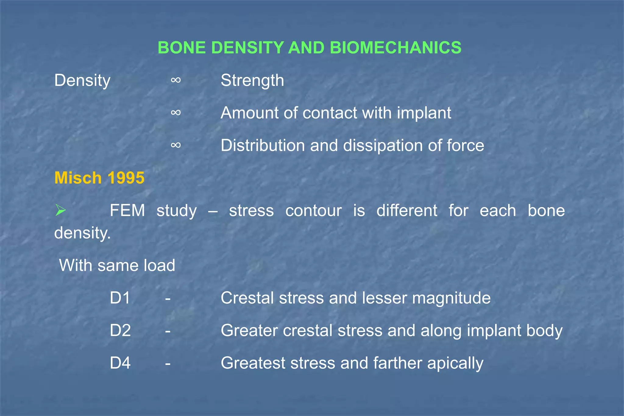 IMPLANTS-Biomechanics.ppt | Bone and Joint Conditions | Diseases and Conditions