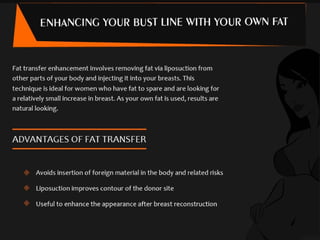 Implants vs Natural Breast Augmentation | PPT