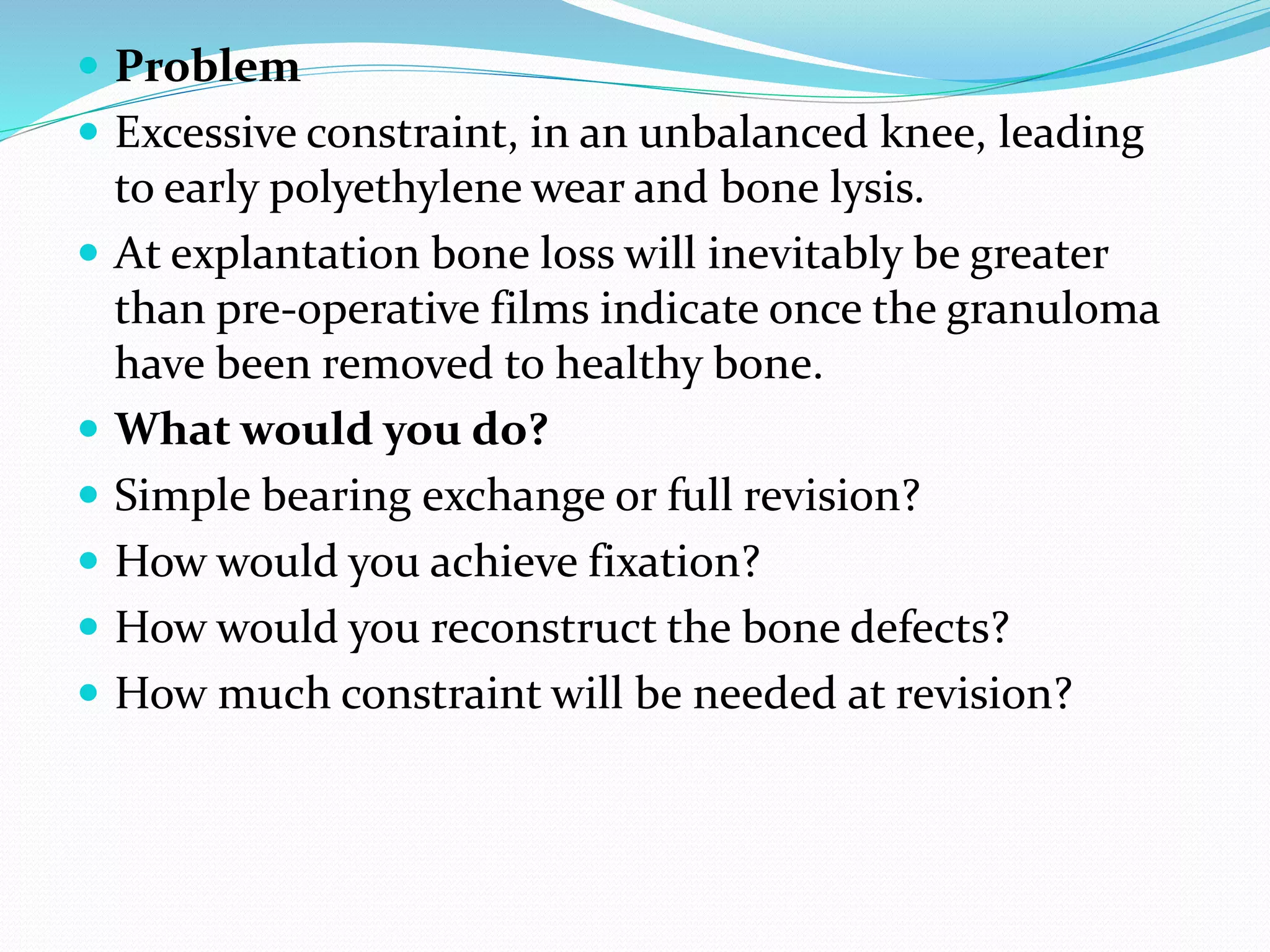 Implant Selection In Revision T.K.R | PPTX