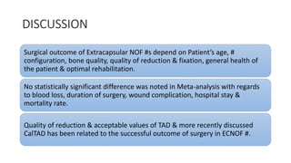 Implants for extracapsular neck of femur fracture dynamic | PPTX