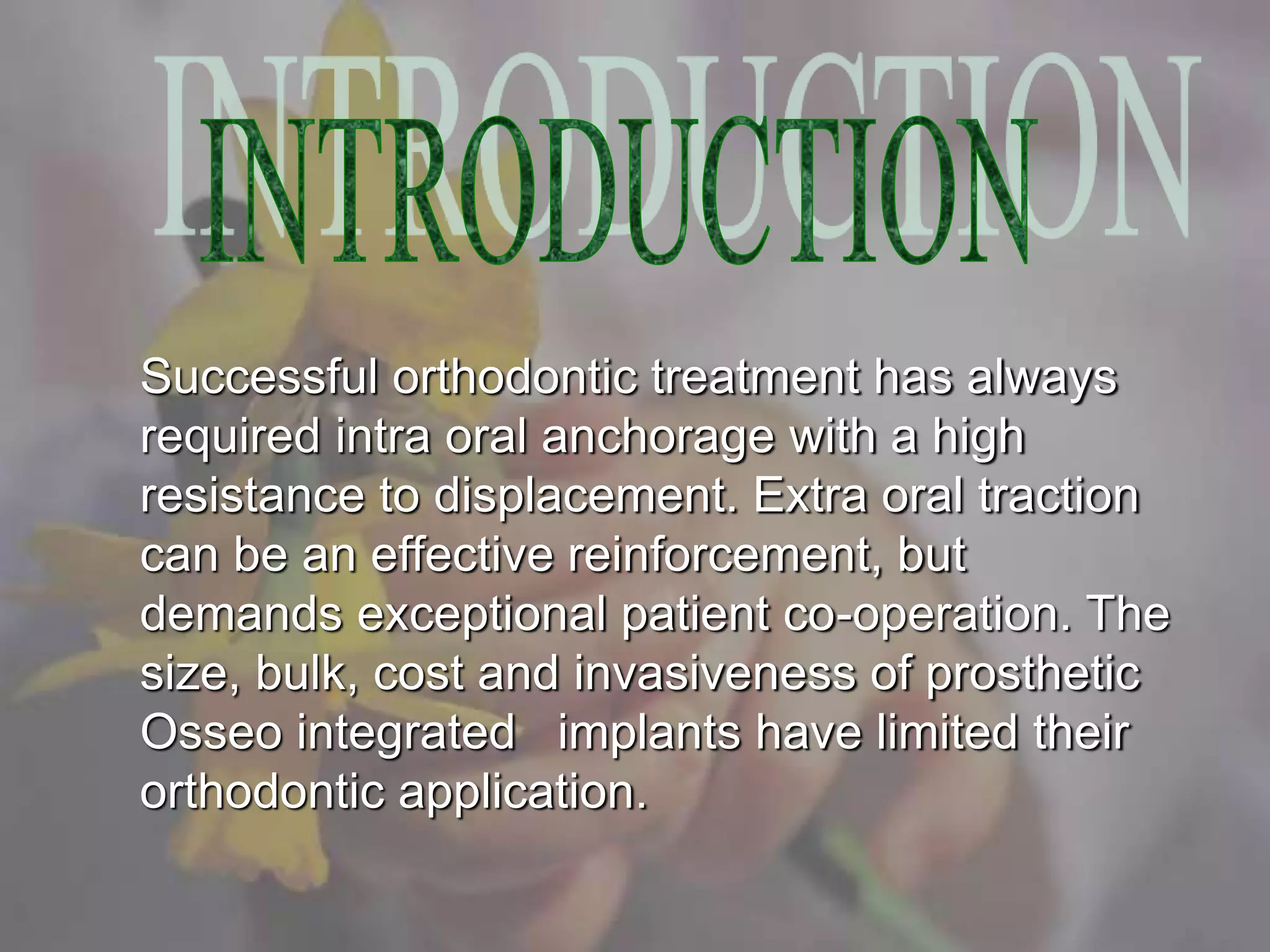 Implants in Orthodontics | PPT