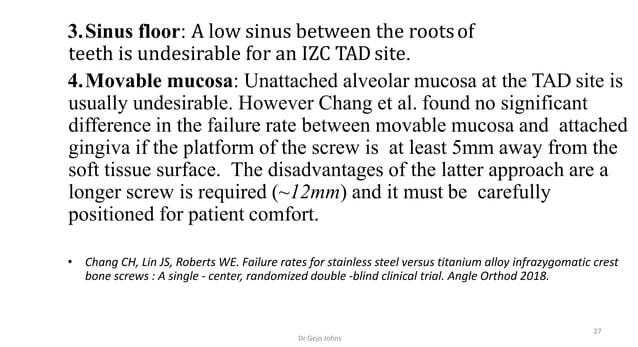 Infra-zygomatic Crest implants (IZC) | PPTX | Dental Health | Diseases ...