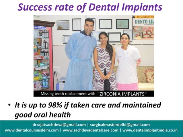Implant success rate , all about dental implants , implant success ...