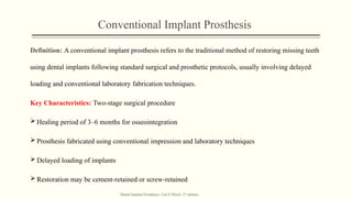 implant supported fixed prosthesis conventional versus recent advances.pptx