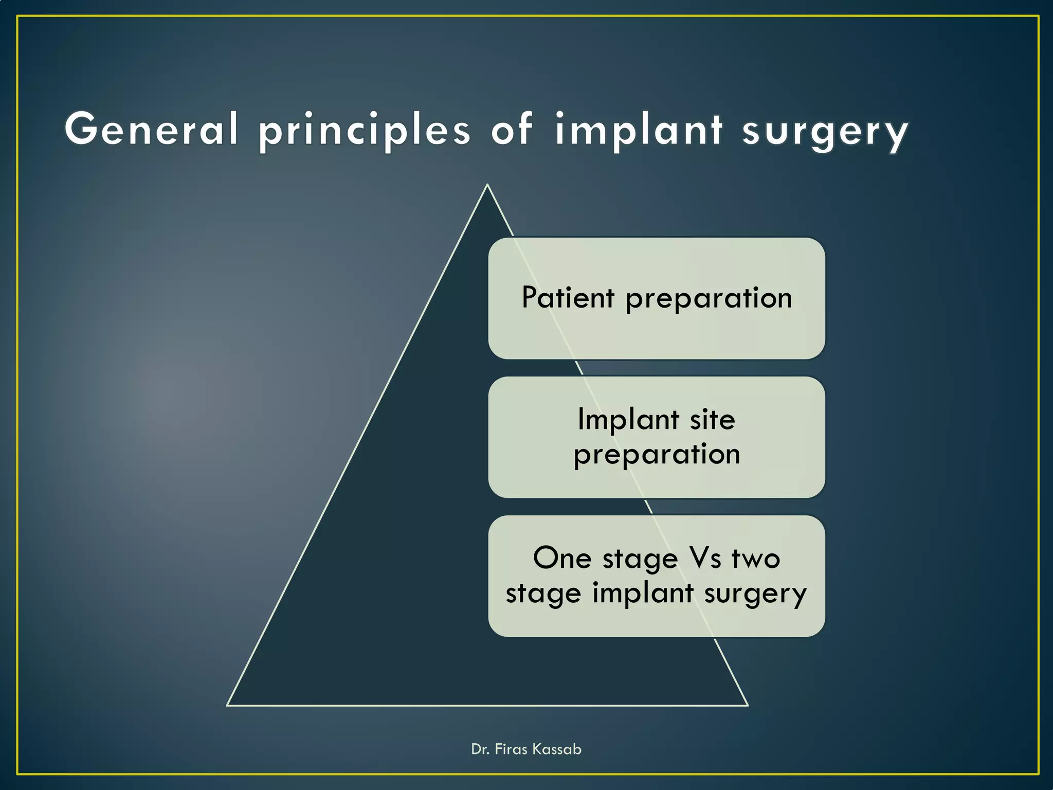 Implant surgical procedure | PDF