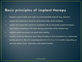 Implant surgical procedure | PDF