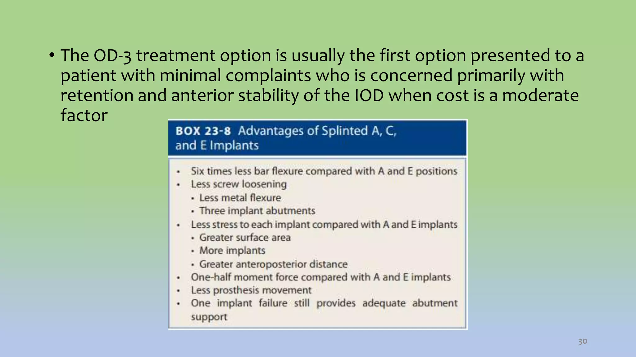 Implant treatment plan for completely edentulous patient | PPTX