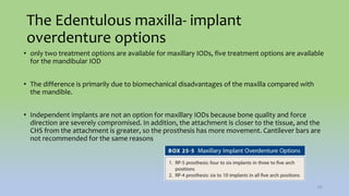 Implant treatment plan for completely edentulous patient | PPTX