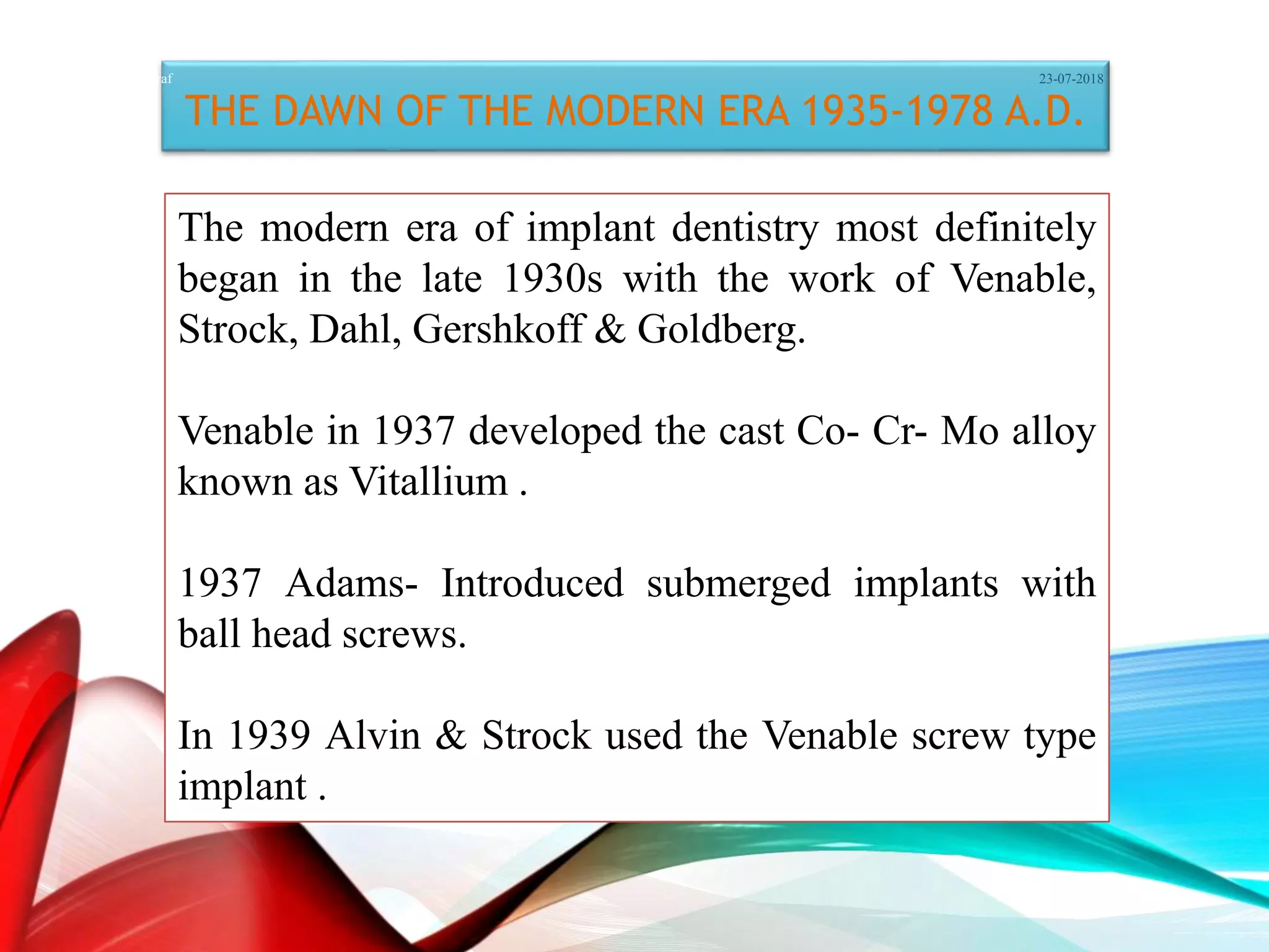Implant types | PPTX