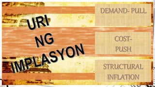 implasyon mga dahilan at bunga ng inflation | PPTX