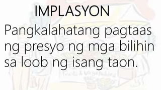 Implasyon | PPTX