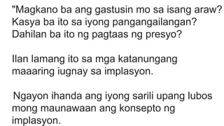 GRADE 9 - ARALING PANLIPUNAN 9-EKONOMIKS IMPLASYON.2024.pptx