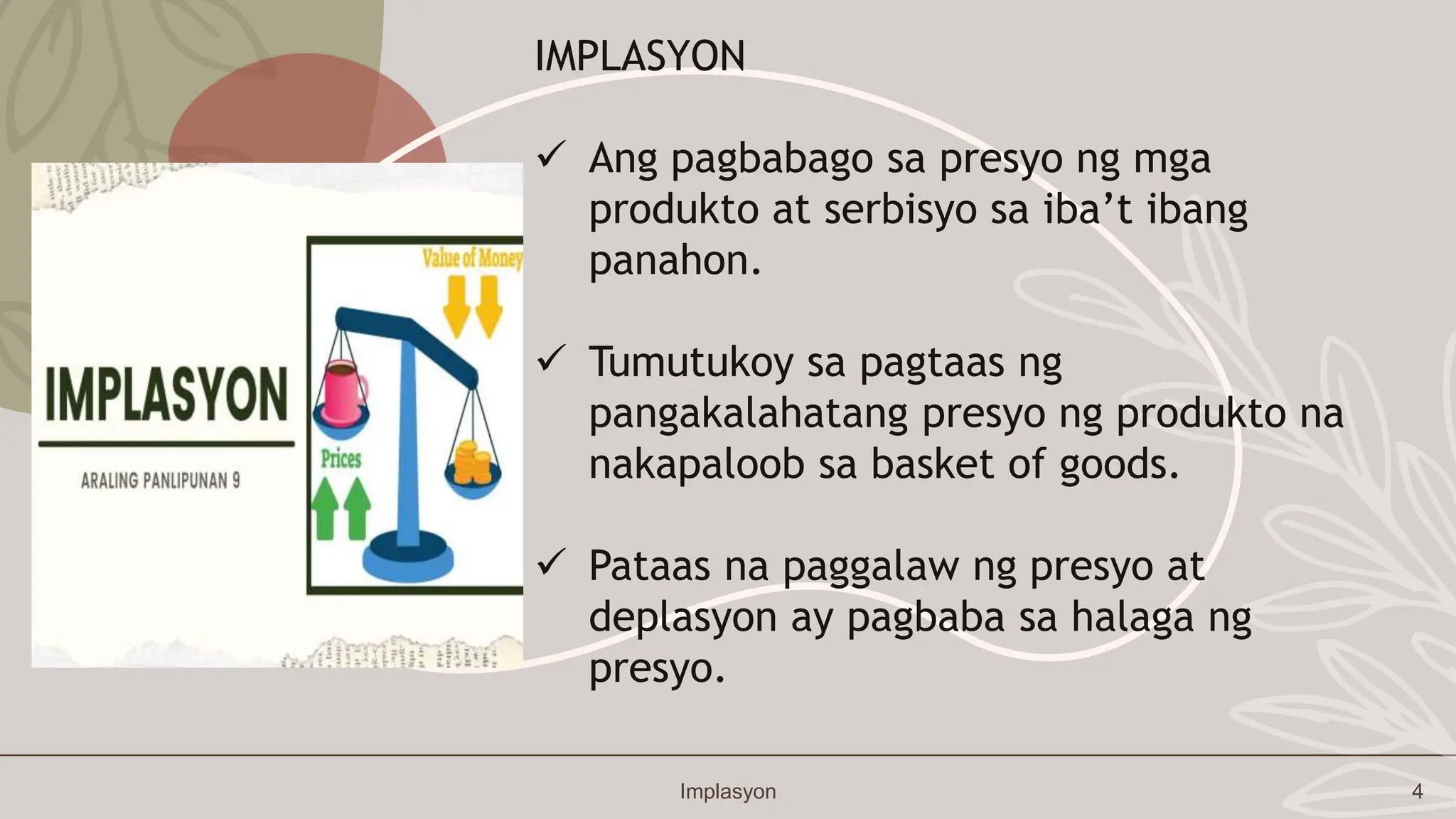 Ikatlong Markahan: Aralin 4 Ekonomiks Araling Panlipunan | PPTX