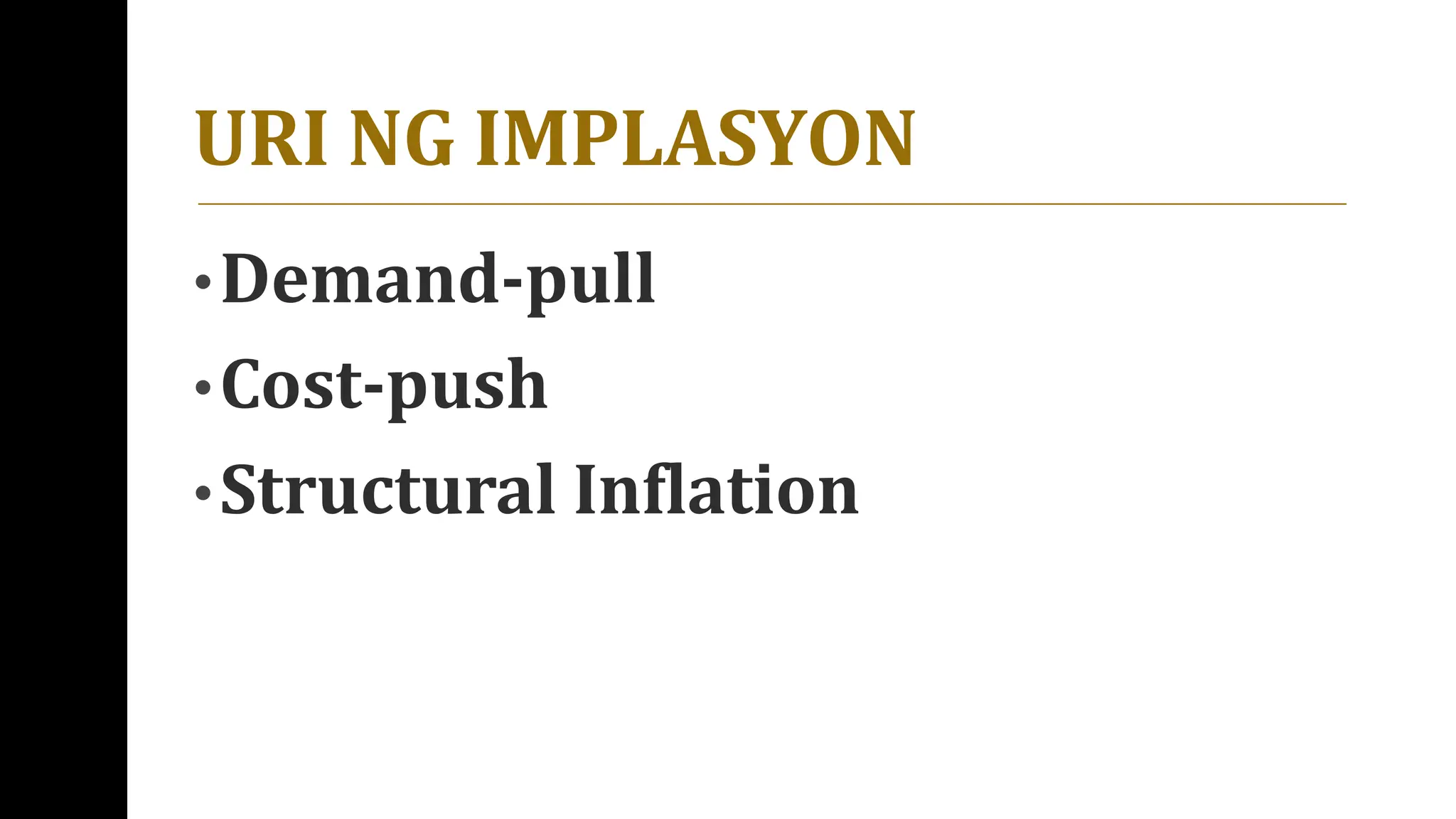 IMPLASYON ang kahulugan bunga at mga dahilan | PPTX