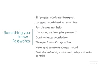 implement authentication mechanisms | PDF | Internet | Computing