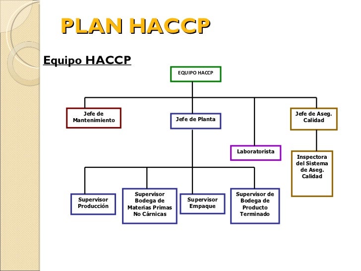 Implementacion de un plan haccp en una planta