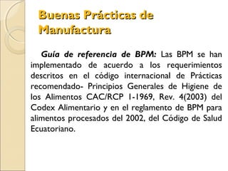 Implementacion de un plan haccp en una planta (1) | PPT
