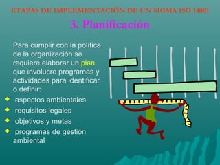 Implementacion de un sigma ISO 14001 | PPT