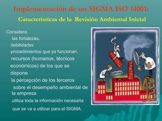 Implementacion de un sigma ISO 14001 | PPT