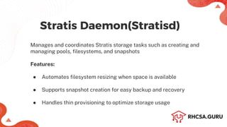 Implement Advanced Storage in RHEL - RHCSA (RH134).pdf