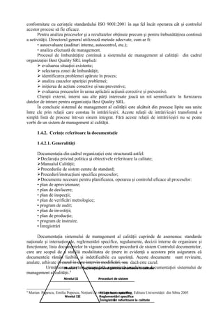 Implementarea sistemului de management al calitatii la sc best quality ...