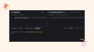 Implementasi Vigenere Cipher dengan python | PPTX