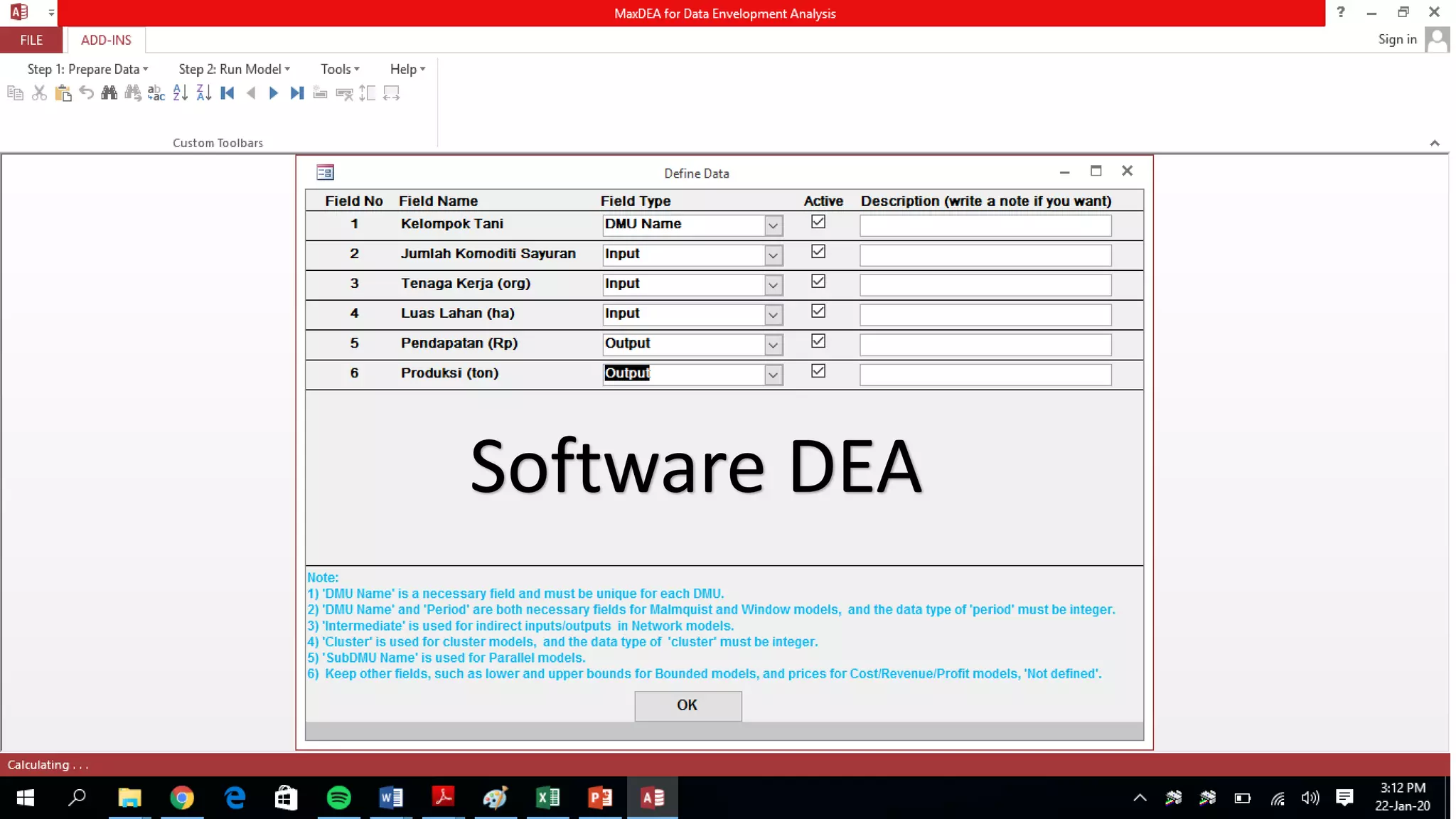 Implementasi alat analisis dea (data envelopment analisys | PDF