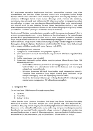 Implementasi Aplikasi Sistem Pengambilan Keputusan pada Setjen MPR | PDF