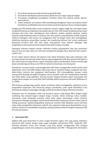 Implementasi Aplikasi Sistem Pengambilan Keputusan pada Setjen MPR | PDF