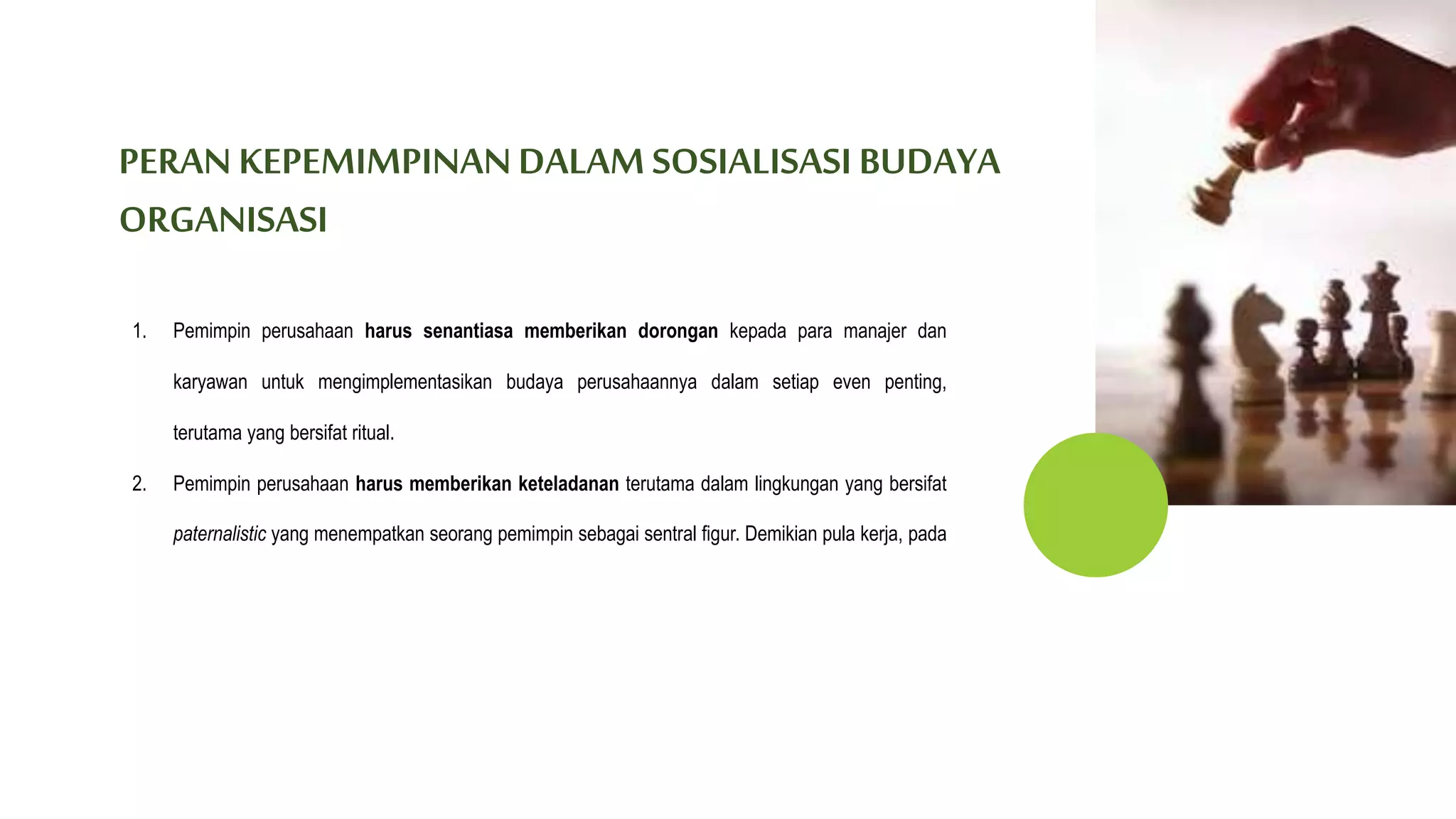 Implementasi Budaya Organisasi | PPTX