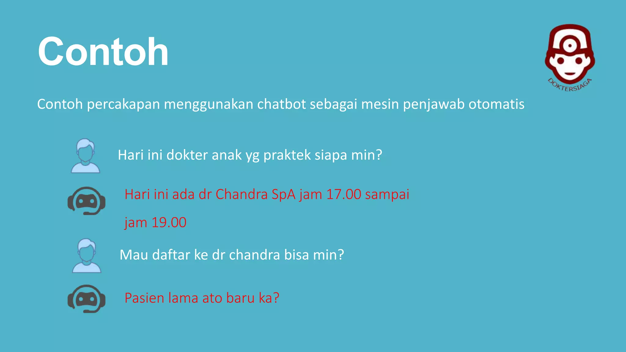Implementasi chatbot di rs | PPT