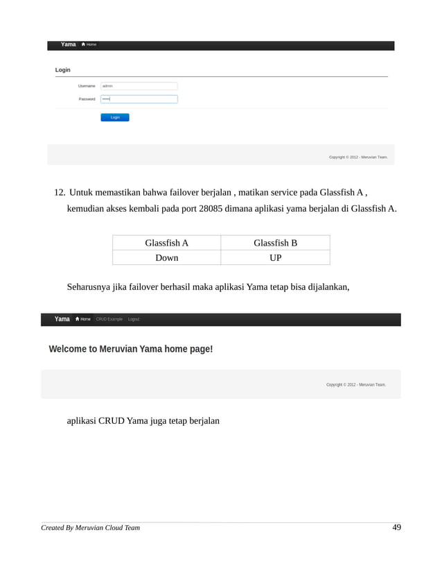 Implementasi clustering pada jee container | PDF