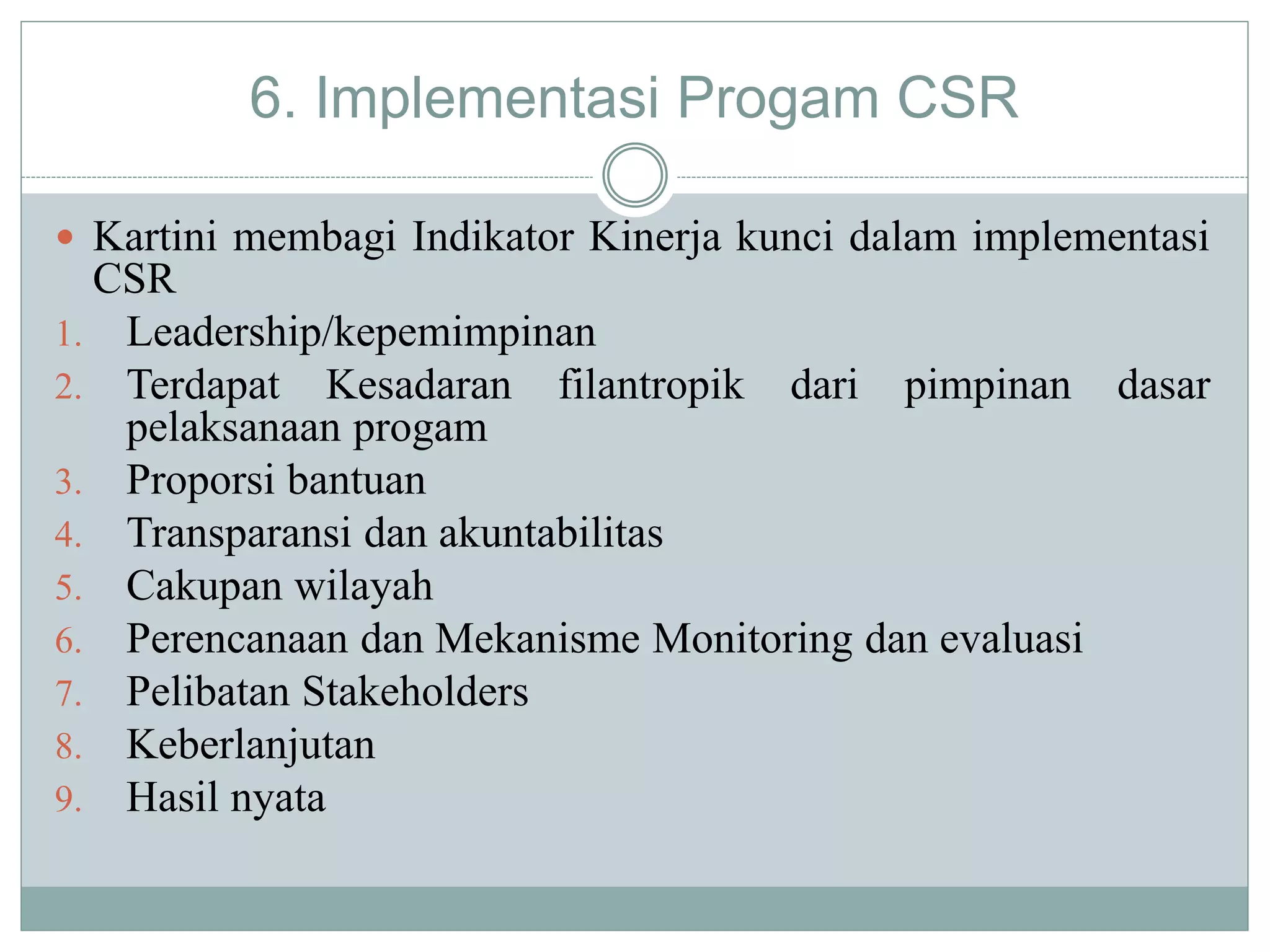 Implementasi corporate social responsibility pada ptpn xiii | PPTX