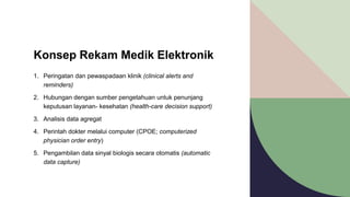 IMPLEMENTASI ELECTRONIC HEALTH RECORD PADA SISTEM PELAYANAN RUMAH SAKIT ...