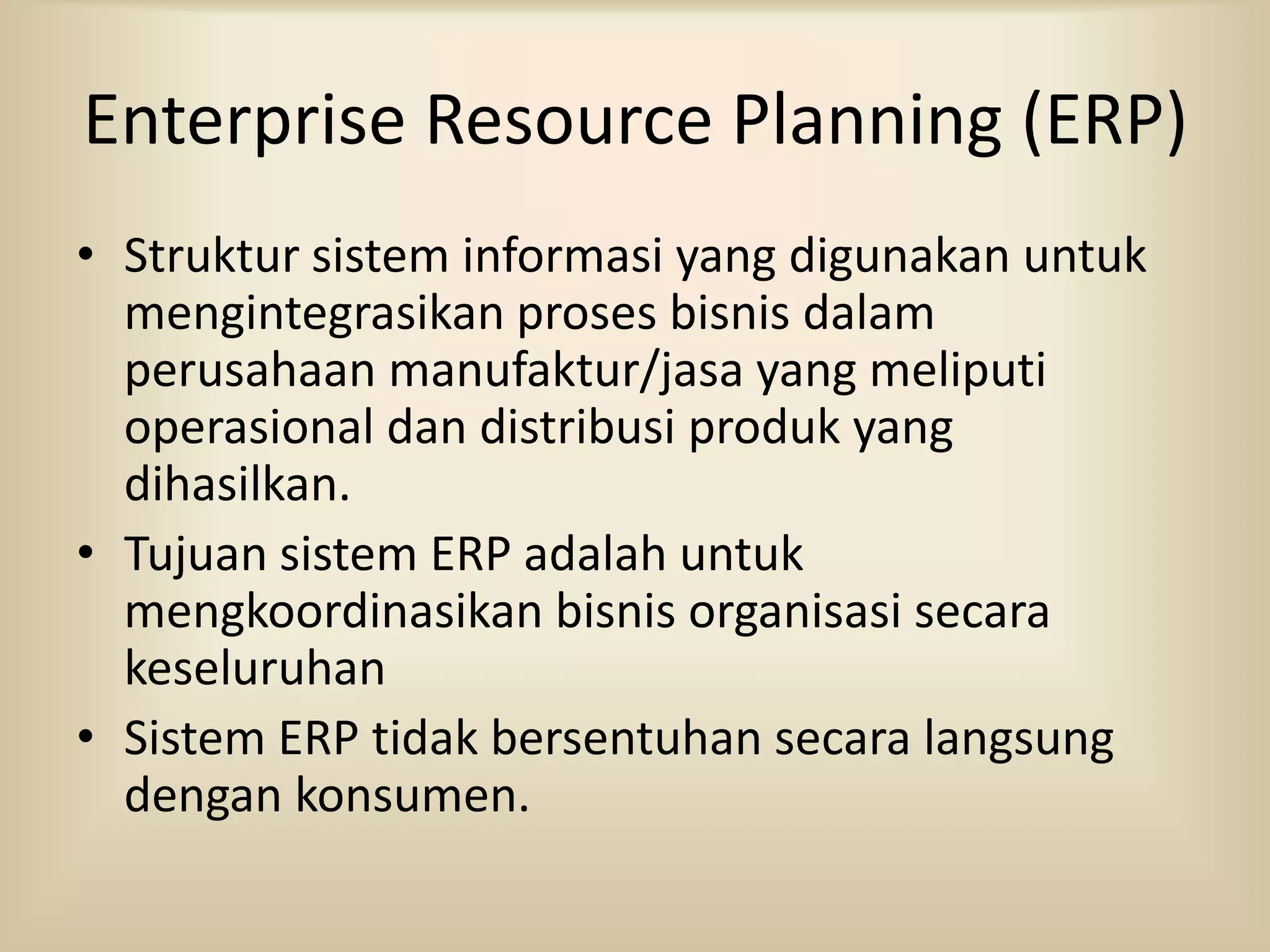 Implementasi erp (enterprise resource planning) indofood tbk. | PPTX