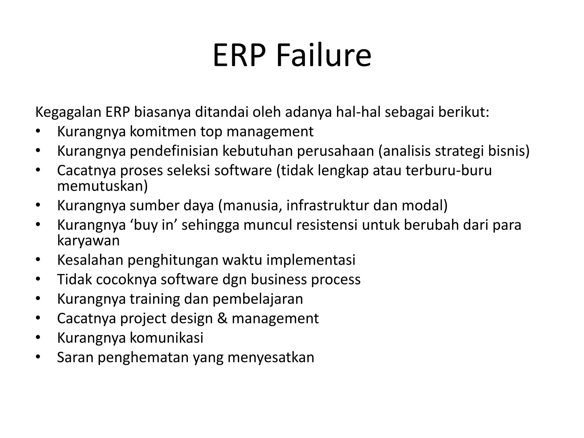 Implementasi erp (enterprise resource planning) indofood tbk. | PPTX