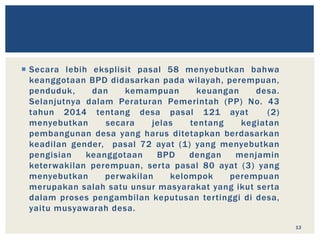 IMPLEMENTASI FUNGSI,HAK DAN KEWENANGAN BPD.pptx