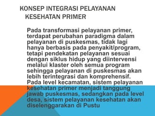 IMPLEMENTASI Integrasi layanan primer(ILP) | PPTX