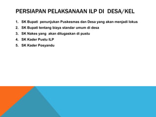 IMPLEMENTASI Integrasi layanan primer(ILP) | PPTX