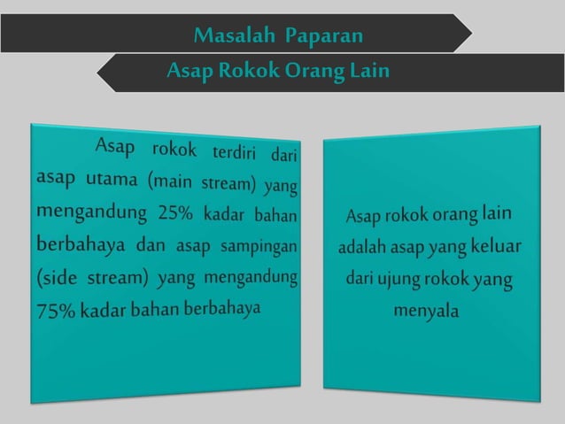 Implementasi kebijakan kawasan tanpa asap rokok | PPTX