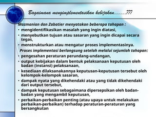 Teori tentang IMPLEMENTASI_KEBIJAKAN_PUBLIK.ppt