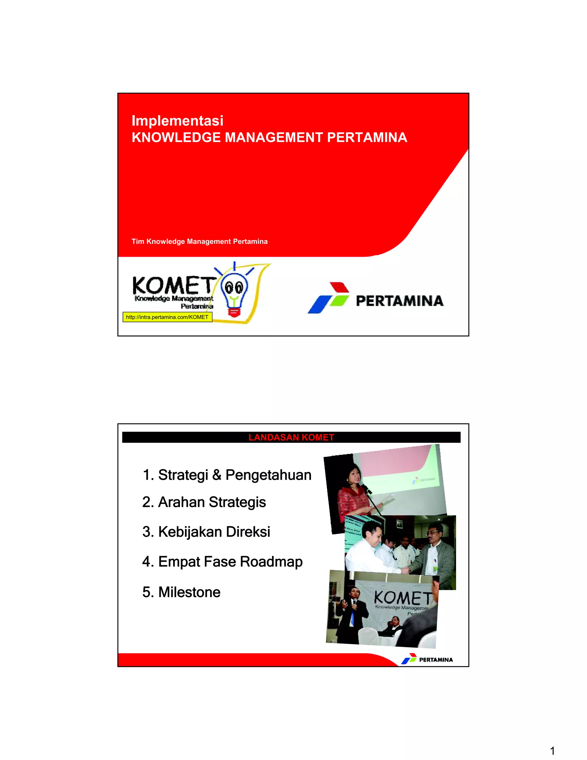 Implementasi km di pertamina | PDF