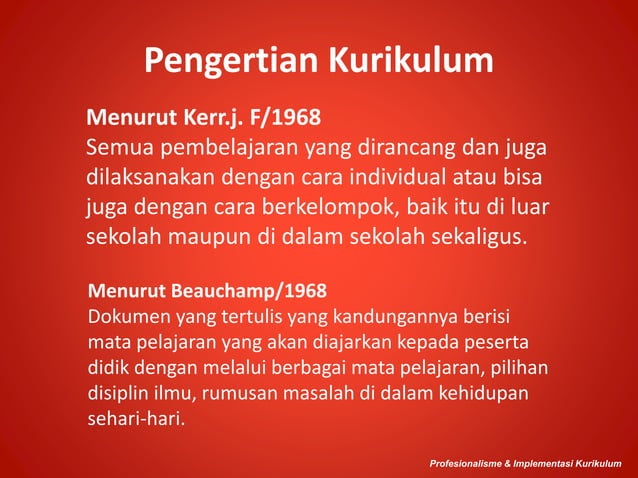 Implementasi kurikulum ppt | PPT