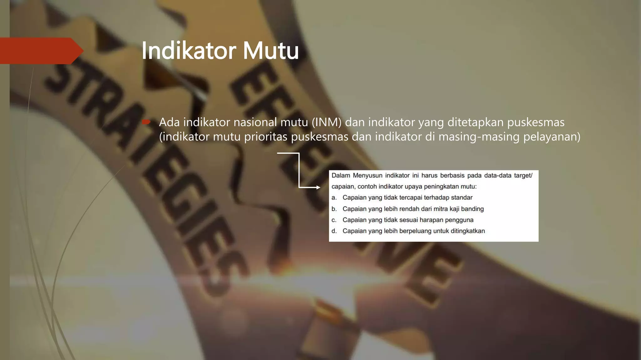 Implementasi Manajamen Mutu Dalam Rangka Persiapan Akreditasi Puskesmas ...