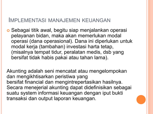 Implementasi manajemen ppt | PPTX