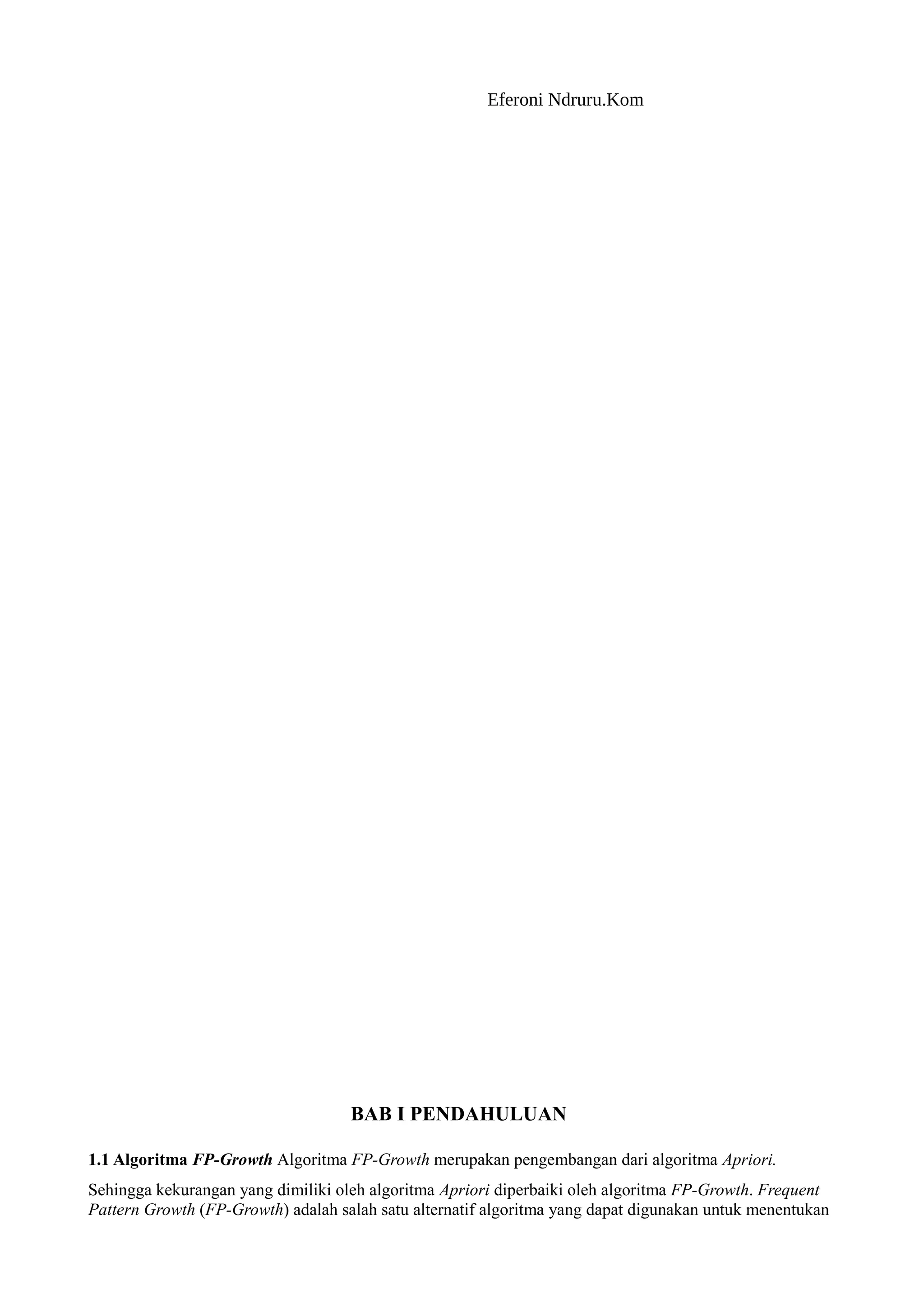 Implementasi metode fp-growth_dengan_apl | DOC