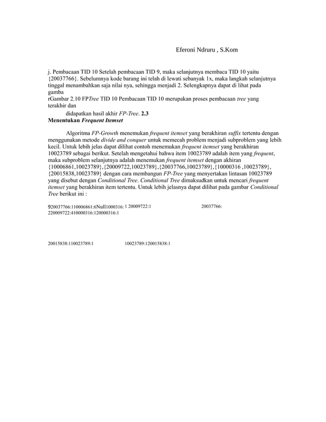 Implementasi metode fp-growth_dengan_apl | DOC